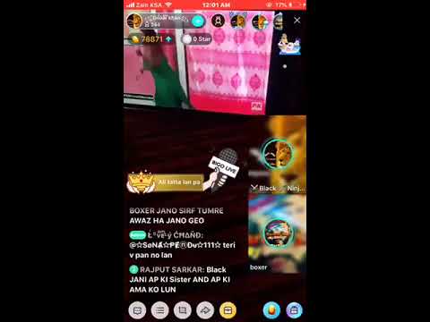 Black ninja ki ami ka live sex bigo pr by boxer feel kro papa sarkar 111 ko