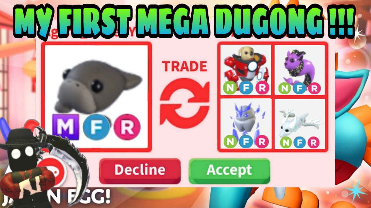 TRADING MY MEGA DUGONG AND LOOK! SO MANY GOOD OFFERS!!! 😱😱😱 - Roblox ...