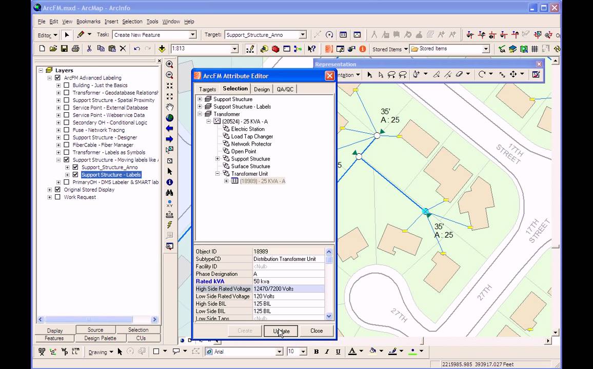 ArcFM Advanced Labeling Working with Annotation - YouTube