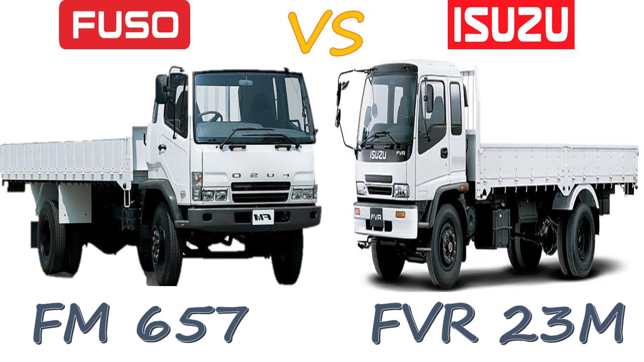 Fuso FM657 Vs Isuzu FVR23M | Which one is better? - YouTube