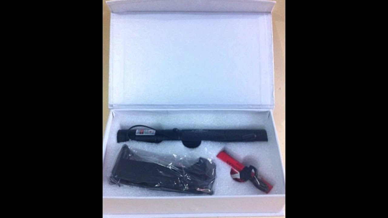 Jual Green laser Pointer 303, batre charge, mode sinar variasi - YouTube