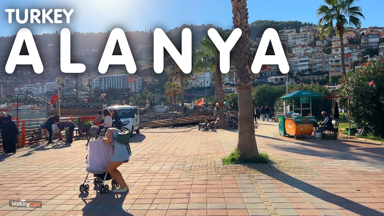 [4K] Alanya Virtual Tour - YouTube