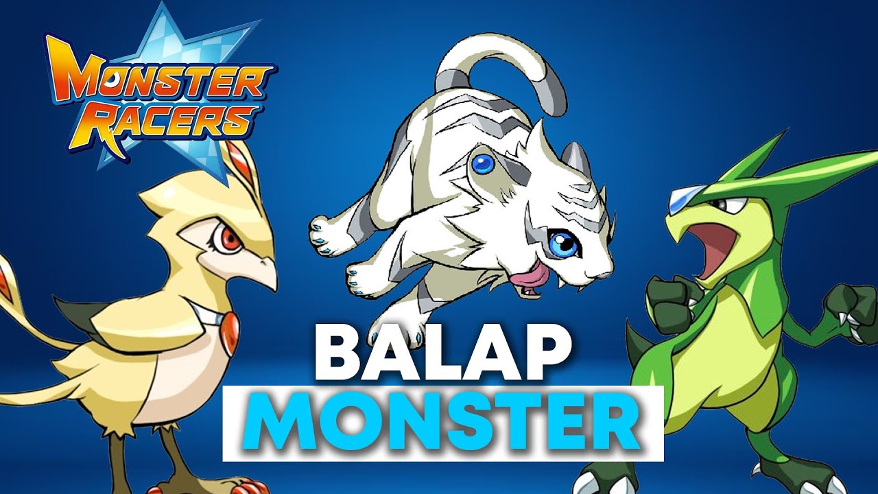 NOSTALGIA GAME MENANGKAP MONSTER UNTUK BALAPAN!- Monster Racers ...