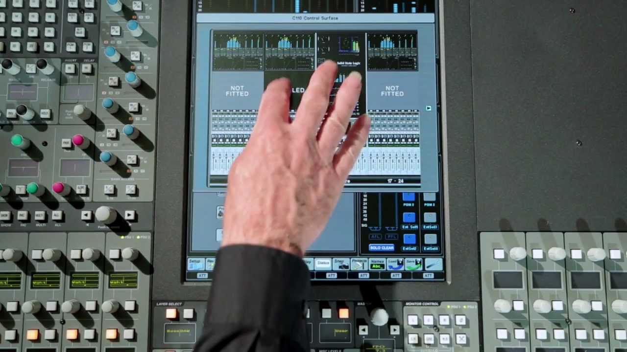 SSL C100 In Depth Demo Pt 6 -- 'Production Assistants & Redundancy ...