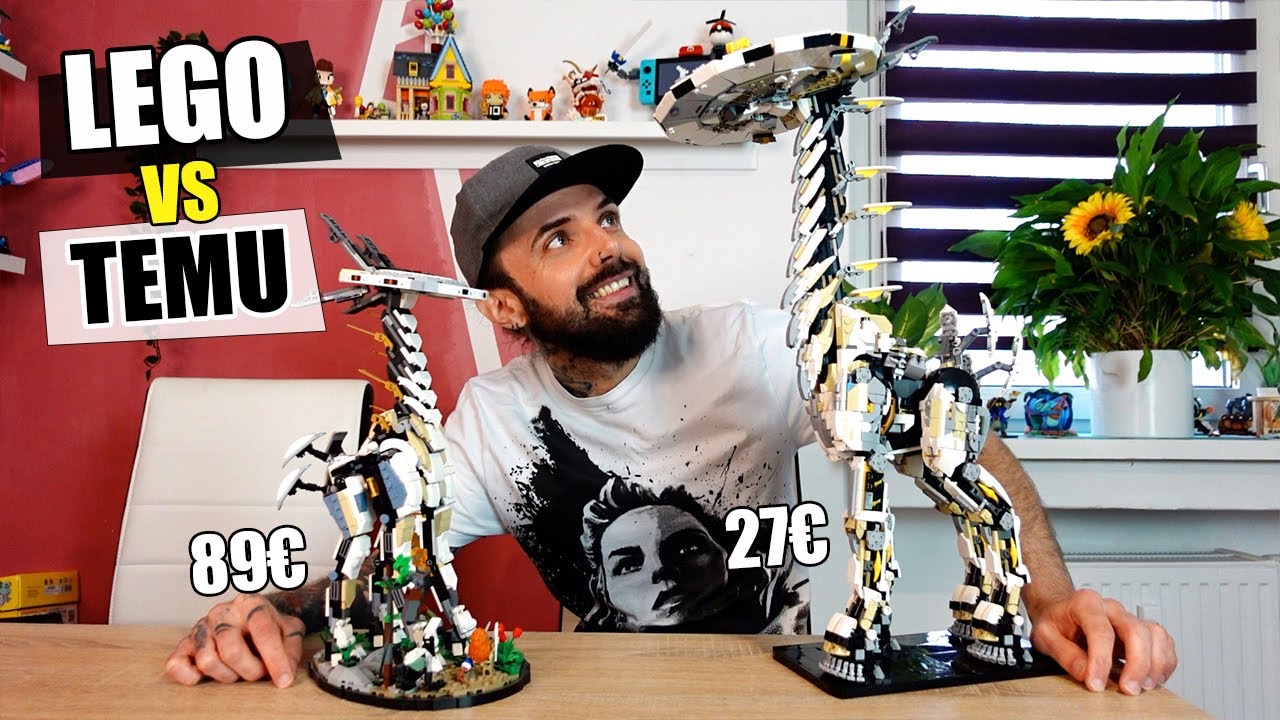 Mein 27€ Schnapper von TEMU zeigt LEGO wo der Hammer hängt - YouTube