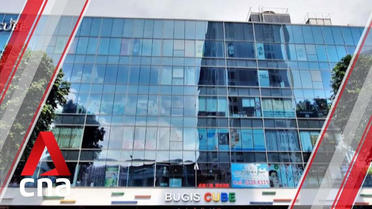 Bugis Cube up for sale with reserve price of $230 million - YouTube