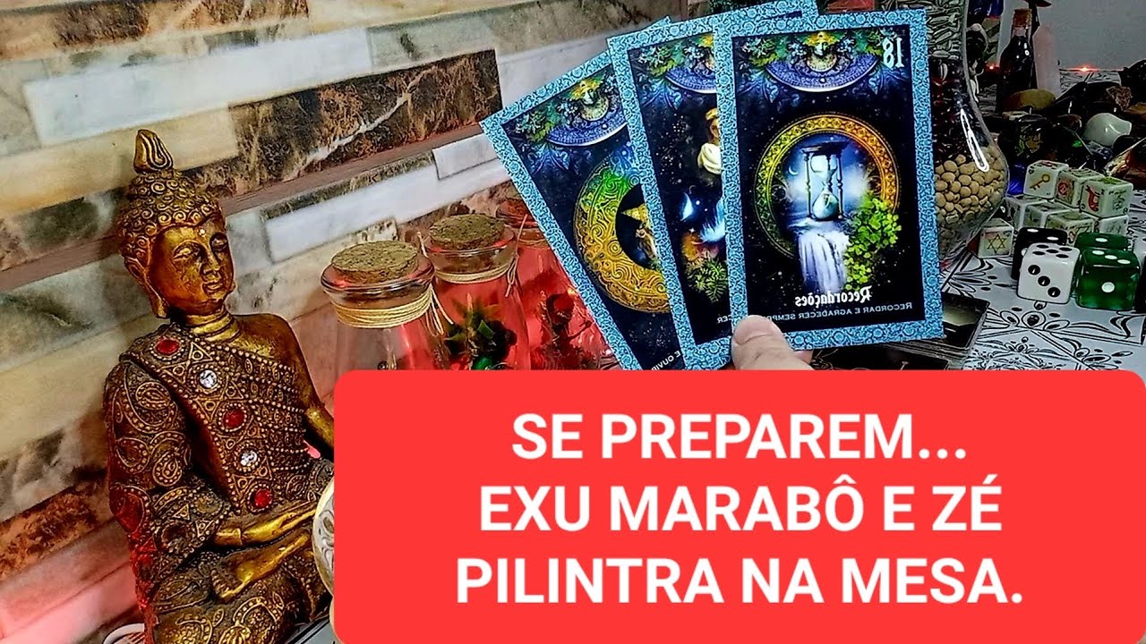 🔴 EXU MARABÔ E ZÉ PILINTRA TRAZEM PROFUNDAS REVELAÇÕES A VOCÊ! 32 98809 ...