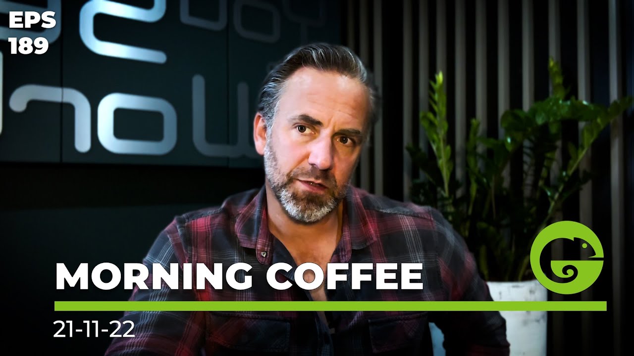 Morning Coffee #189 - 21-11-2022 - Discipline, temperance and a book ...