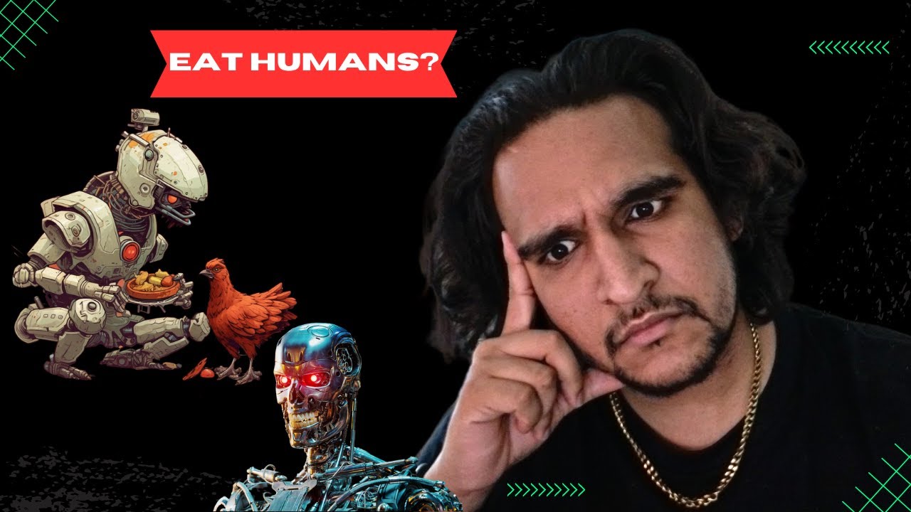 Robots will eat us the same way we eat Chicken? - YouTube