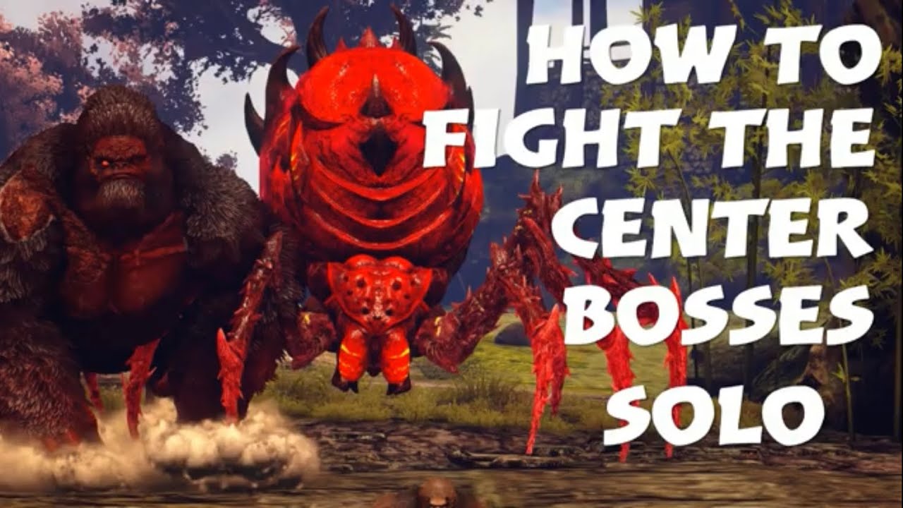 Ark how to fight the alpha center bosses solo - YouTube