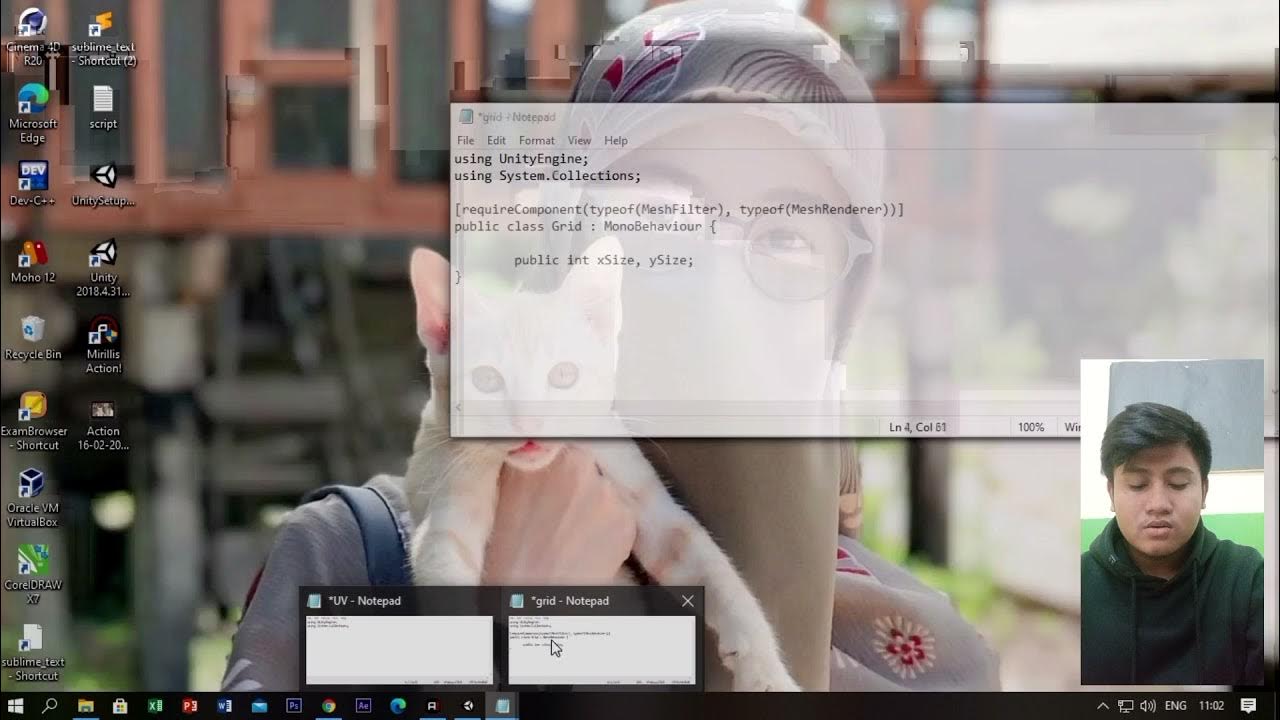 Tutorial Membuat Mesh Proceducal Grid Dan Rendering Matrices | SMK AS-SU'UDIYYAH | - YouTube
