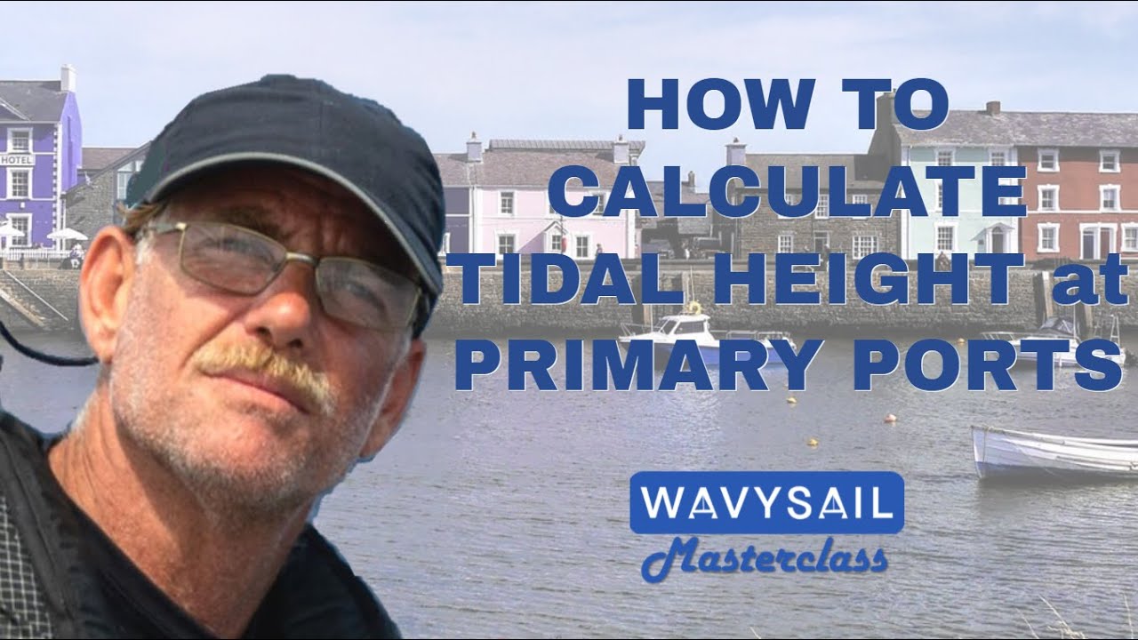 How to calculate tidal heights at primary ports - YouTube