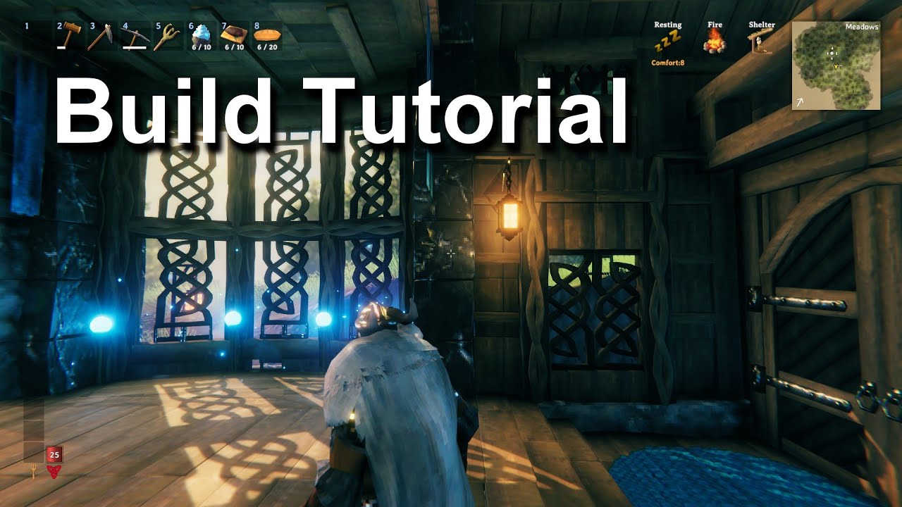 [Valheim] - Tavern Build Tutorial pt1/2 - YouTube