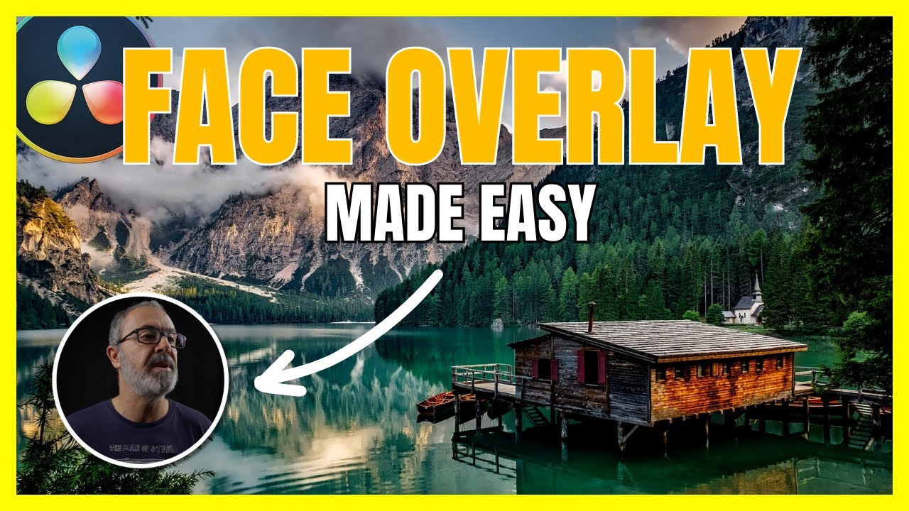 Face Overlay, Easy and simple CAM Overlays in Davinci resolve - YouTube