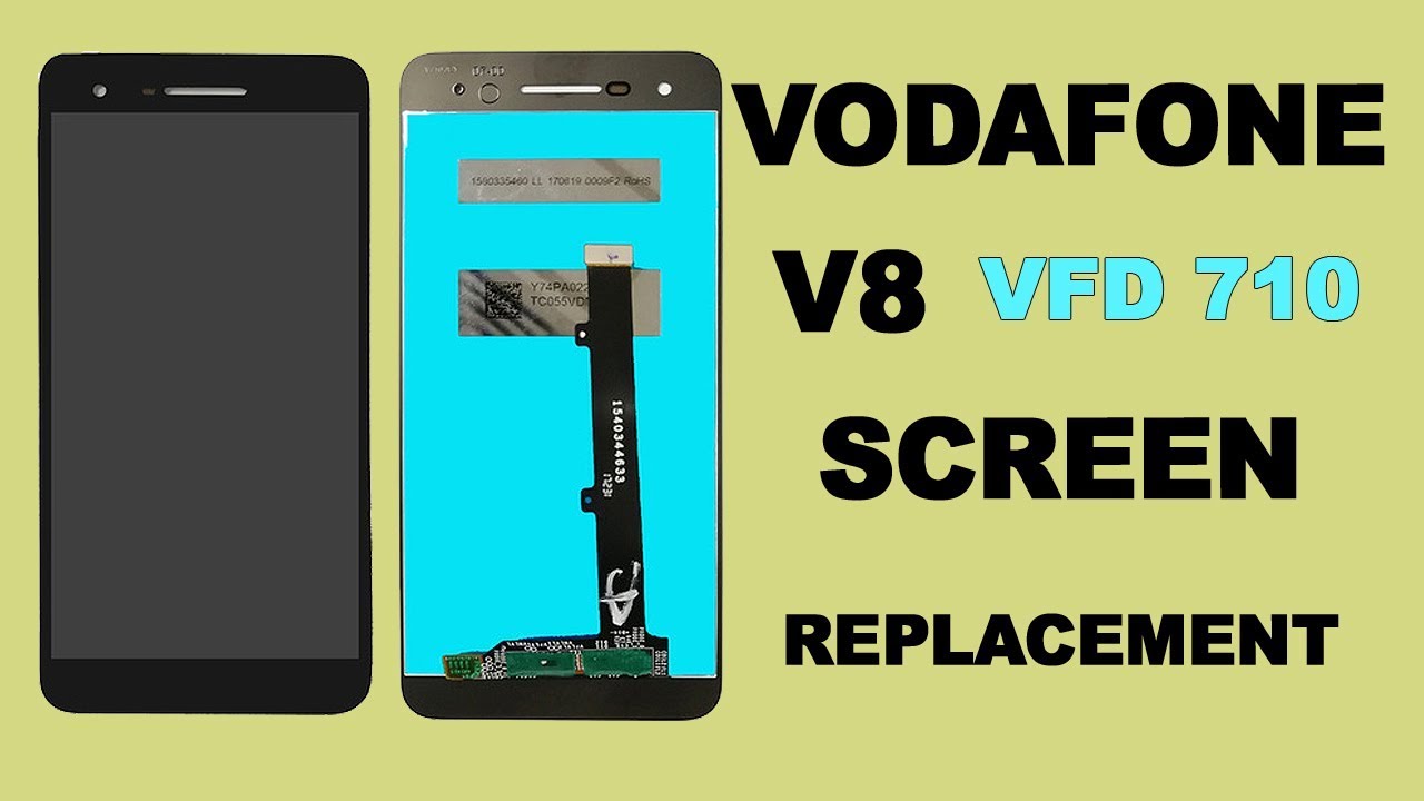 Vodafone V8 vfd 710 Screen Replacement - YouTube