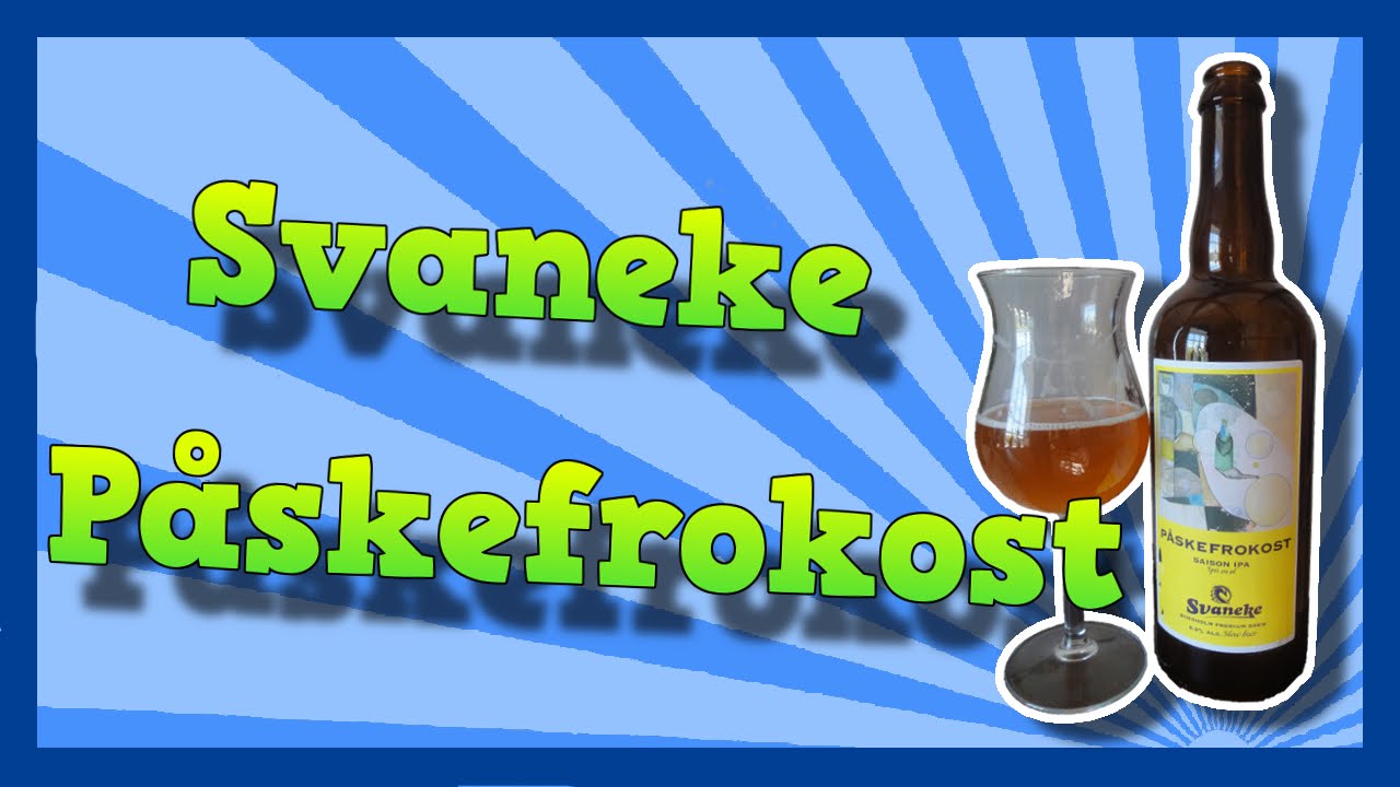 TMOH - Beer Review 1595#: Svaneke Påskefrokost Saison IPA - YouTube