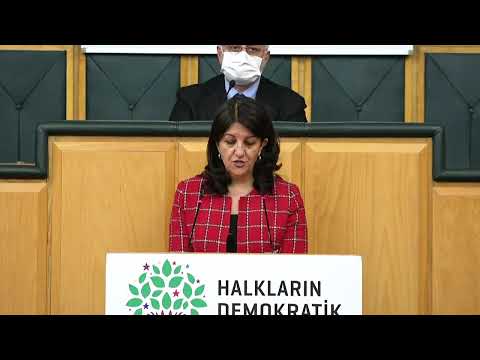Eş Genel Başkanımız Pervin Buldan, Meclis Grup Toplantımızda konuşuyor