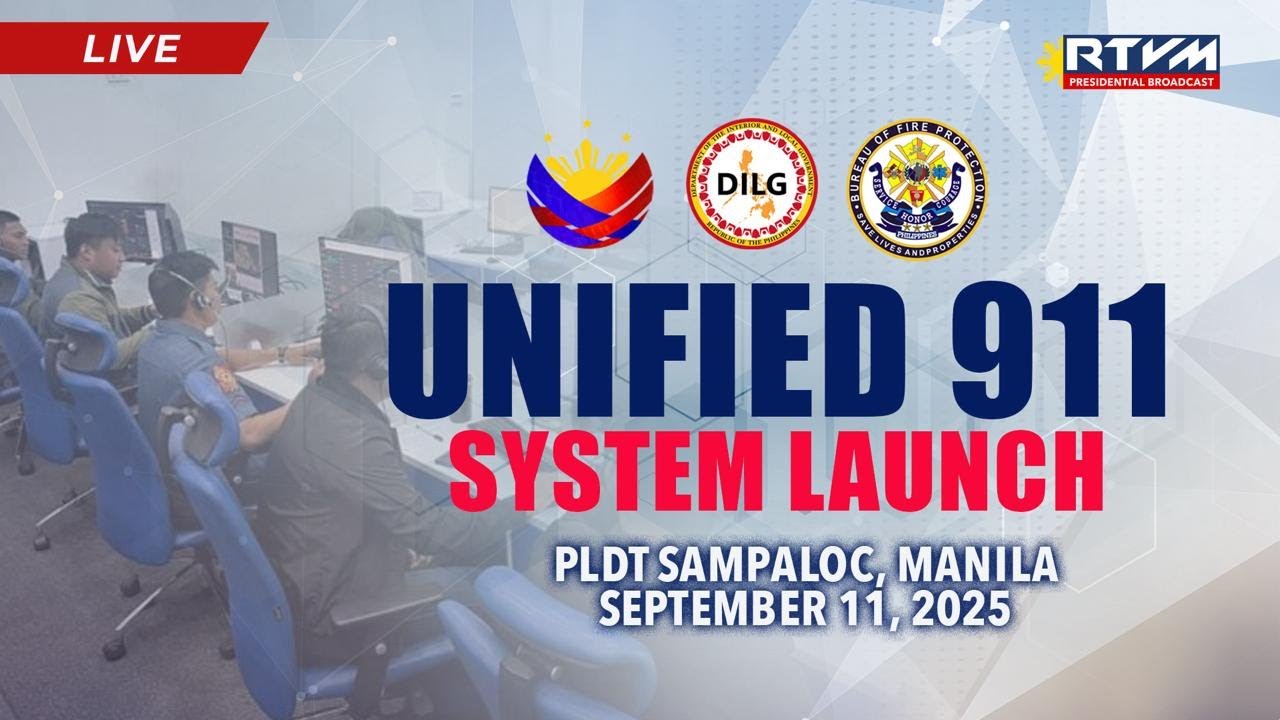 Unified 911 System Launch 9/11/2025 - YouTube