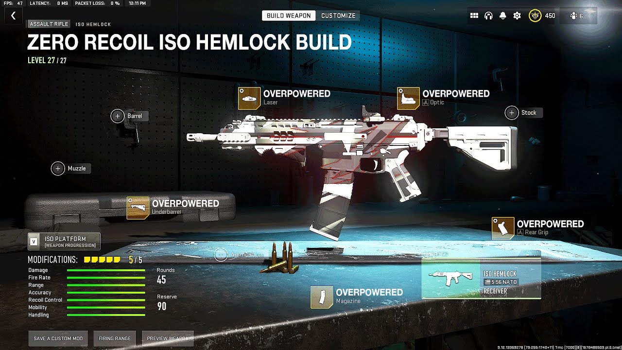 NEW *ZERO RECOIL* ISO HEMLOCK CLASS is BROKEN! (Best ISO HEMLOCK Class ...