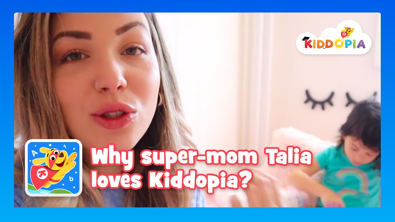 Kiddopia | Learning App for Kids | Talia's Testimonial LV01 - YouTube