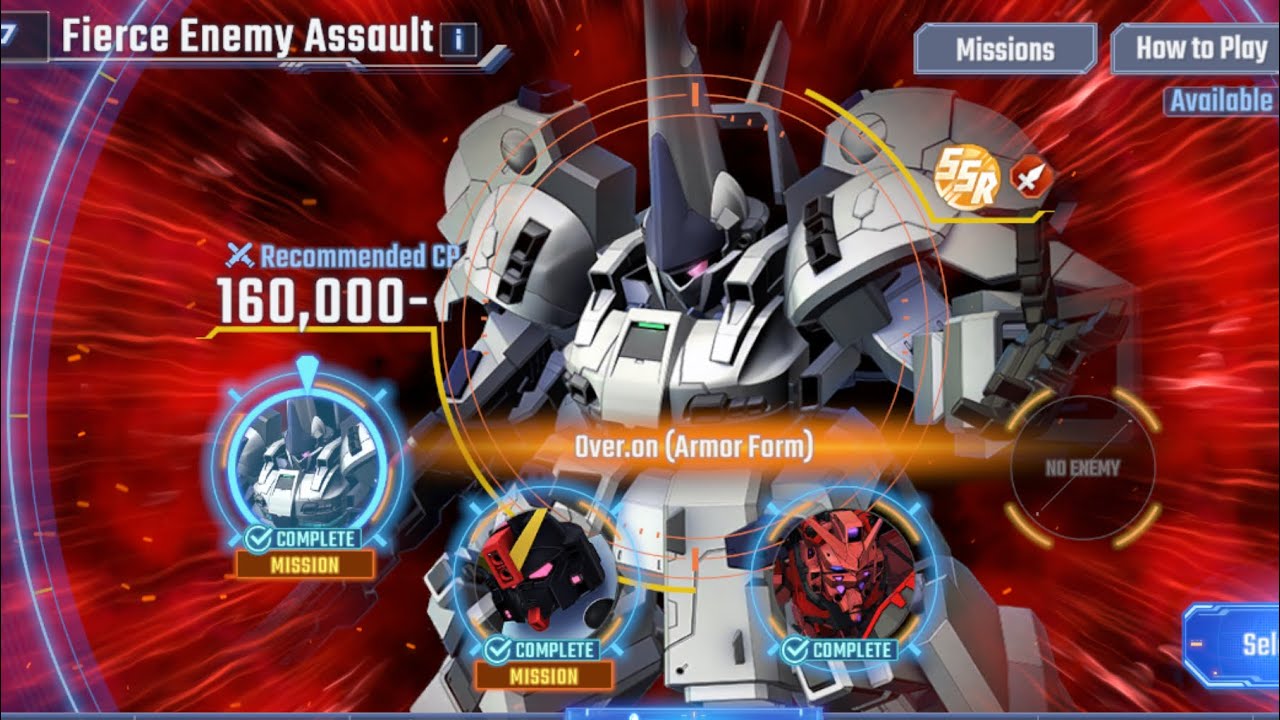 Fast Complete for New Fierce Enemy Assault Event | SD Gundam G ...