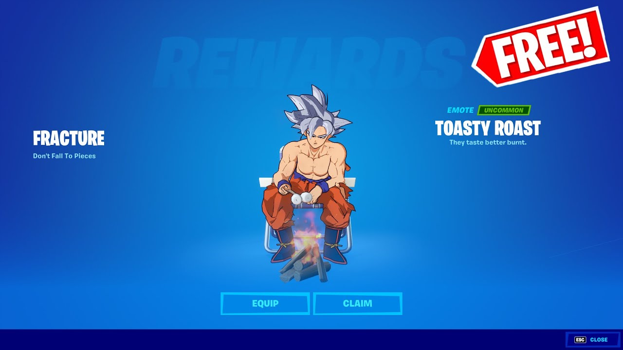 How to Claim *FREE* TOASTY ROAST Emote in Fortnite - YouTube