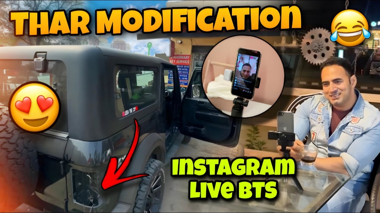 2023 Thar 4*4 Modification | New Tail Light and Ambient Lighting ...