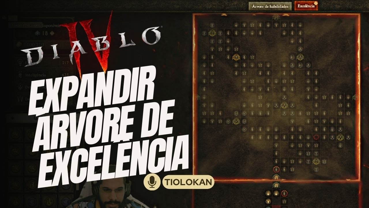 Arvore De Casca De Nove Diablo O SEGREDO Da Árvore De HABILIDADES De