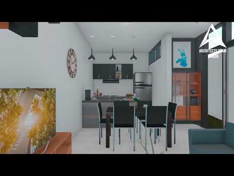 HOUSE PLAN 4x8 METRES / PLANO DE CASA 4x8 METROS - YouTube
