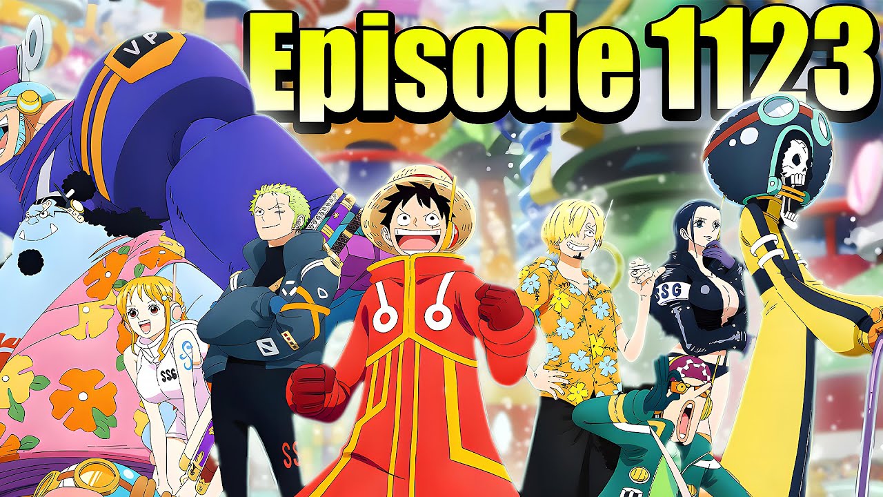 One Piece Episode 1123 Release Date Confirmed - YouTube
