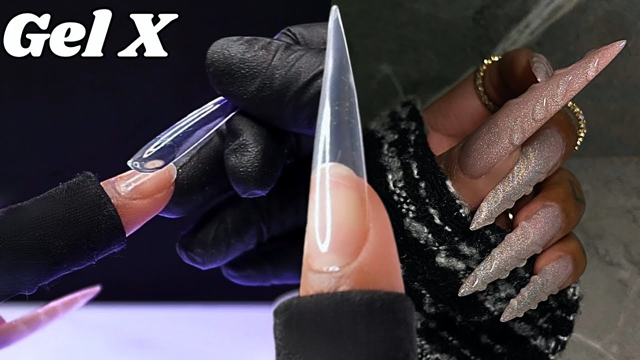 How To Do Gel X | 3D Nails Designs | Step By Step Tutorial - YouTube