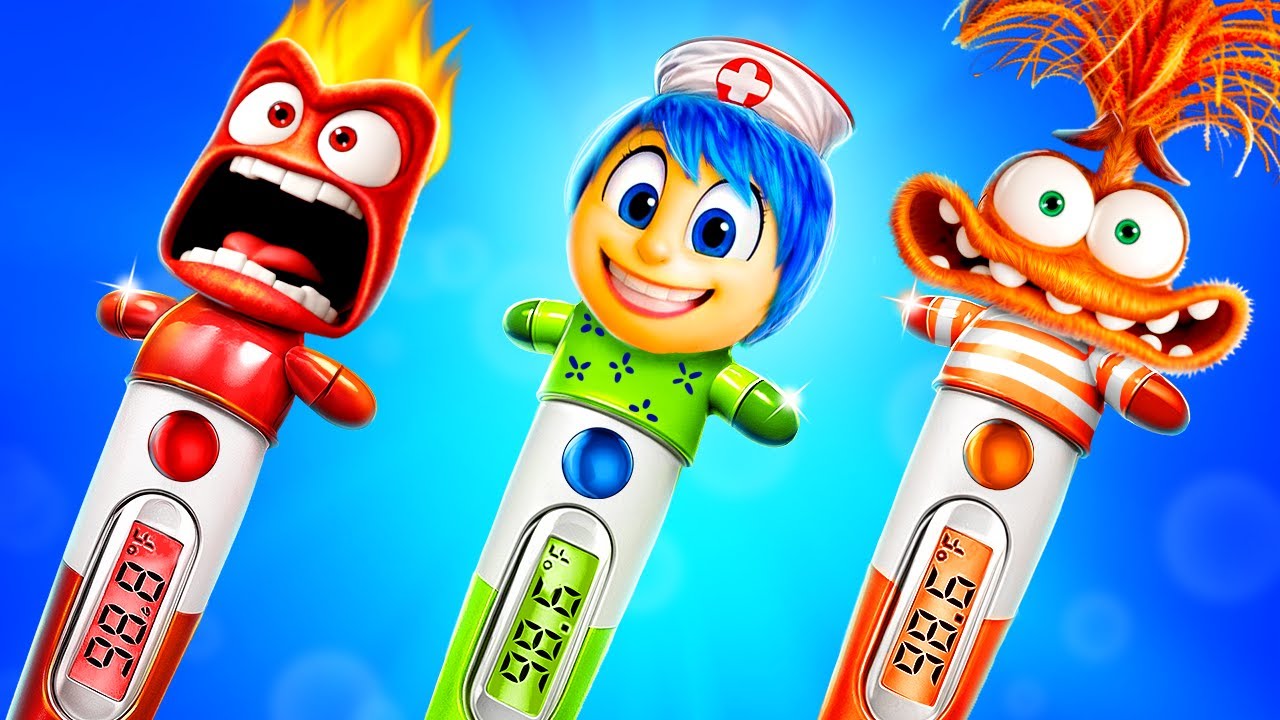 Riley is Sick! Surviving Every Inside Out 2 Emotions! - YouTube