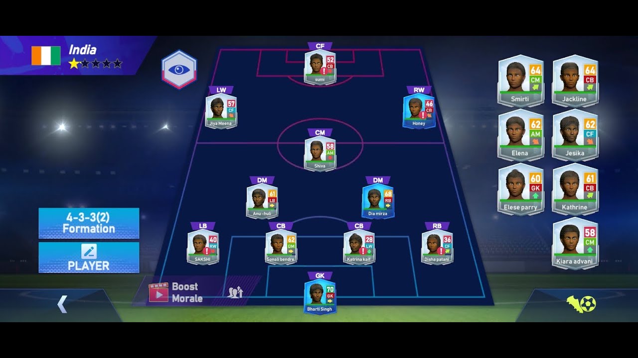 Football league 2k24 gameplay| woman's international cup quarter 1/4 ...