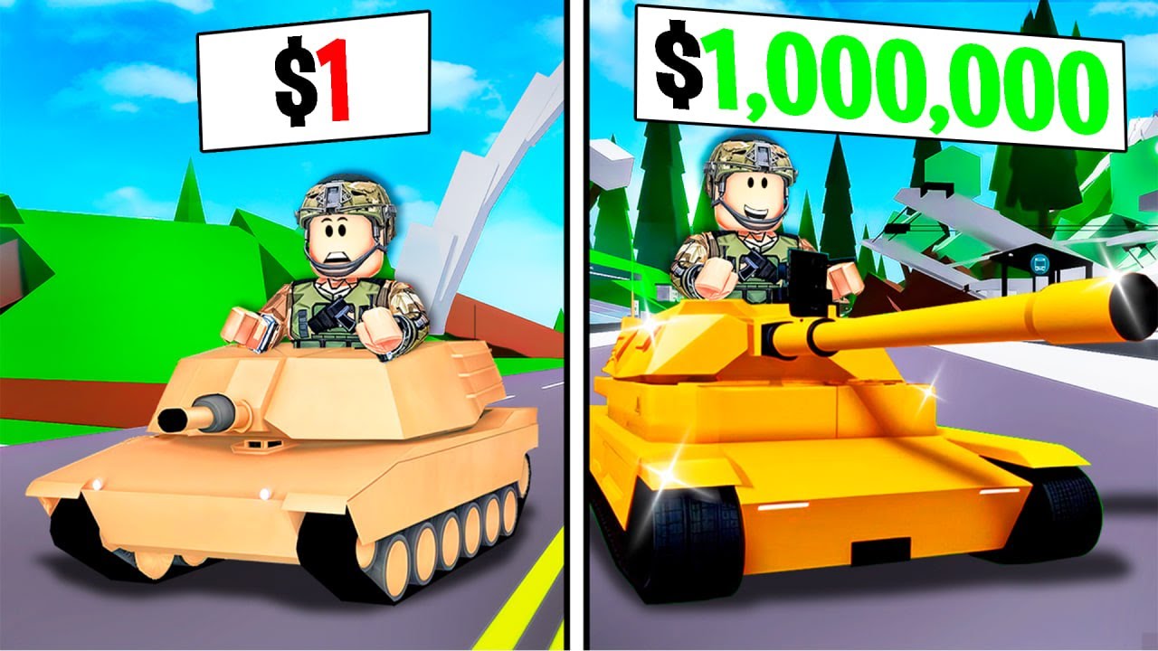 $1 to $1,000,000 Tank in Brookhaven RP.. - YouTube