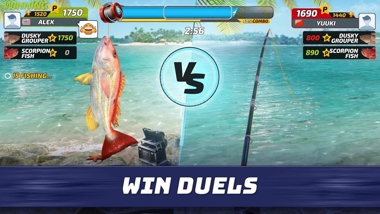 Fishing Clash mixes the best features of multiplayer fishing - Android ...