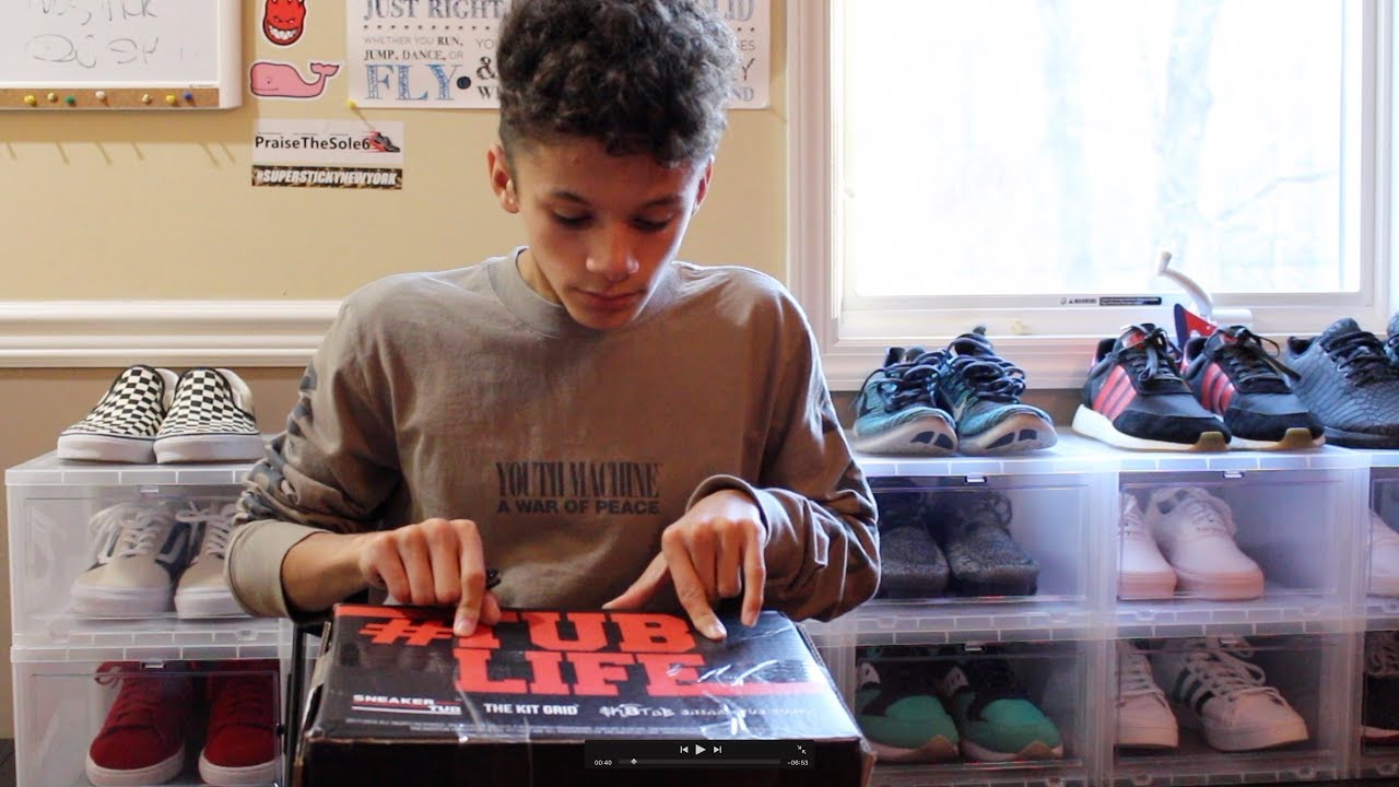 HUGE SNEAKERTUB UNBOXING!!! - YouTube