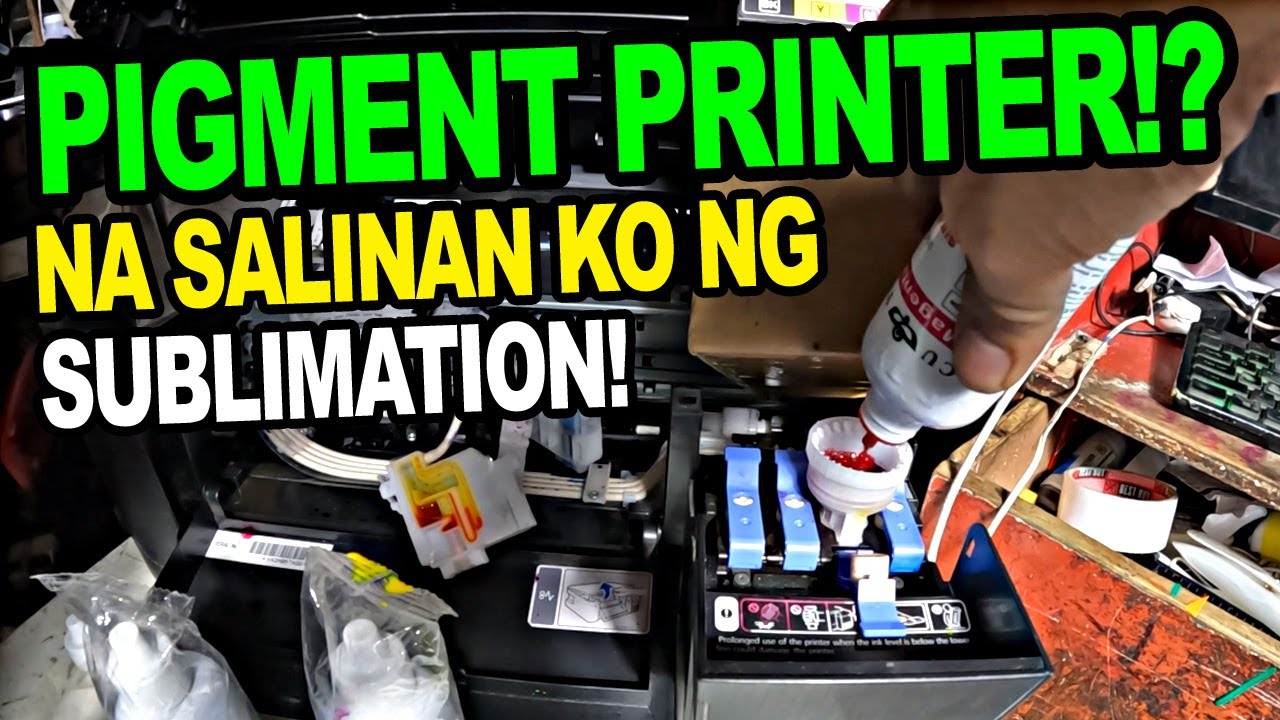 NAGKAMALI AKO NG SALIN NG INK DYE TO PIGMENT NASALINAN KO NG ...