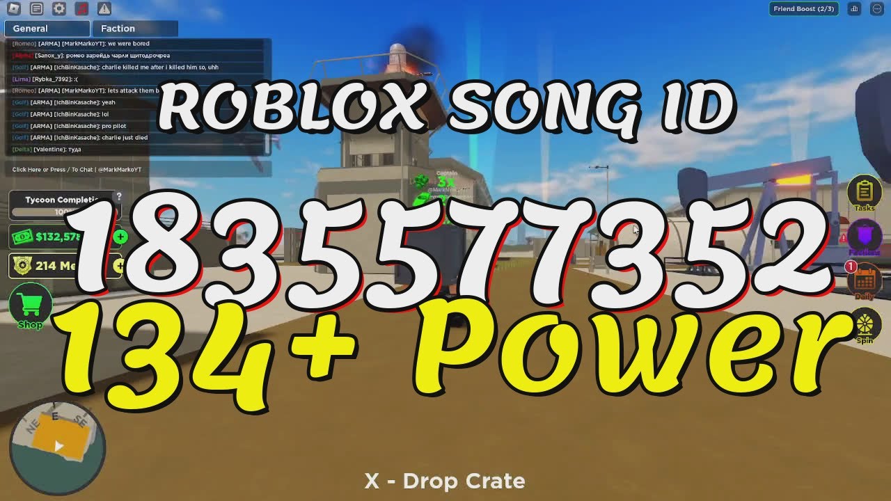 134+ Power Roblox Song IDs/Codes - YouTube