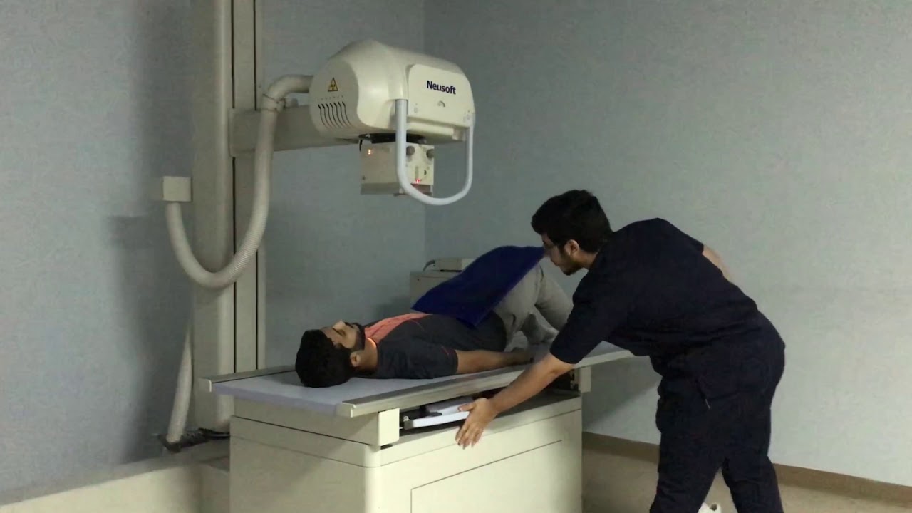 Thoracic radiography positioning - YouTube