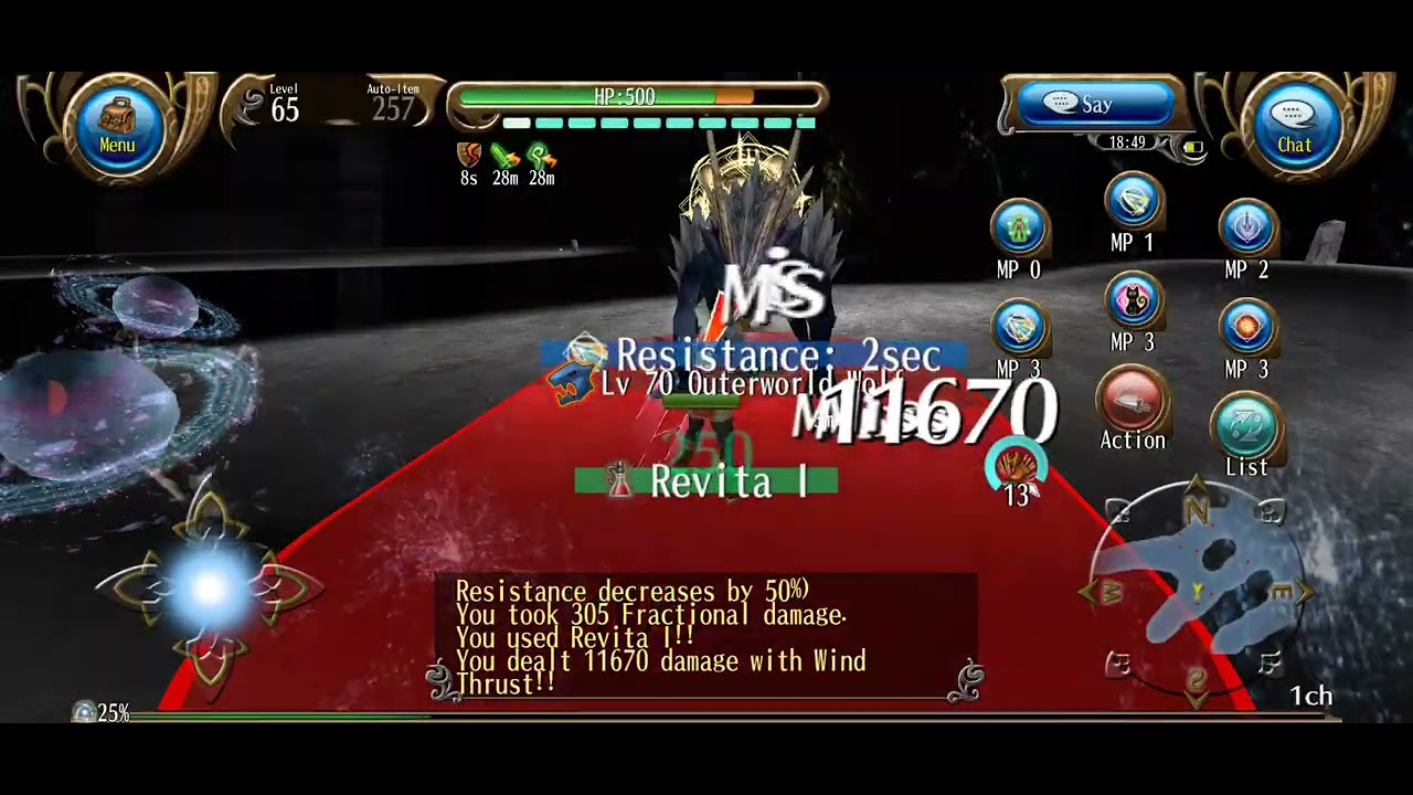 Outerworld Wolf vs Magic Device - Toram Online - YouTube