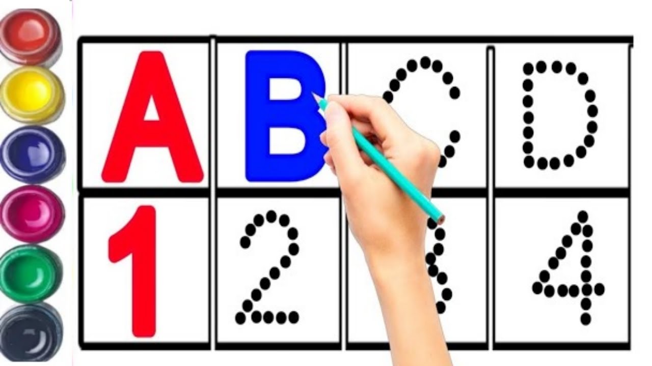 123, 1234, 1234 Numbers, Counting, Number, Count to 100, ABC, ABCD, ABC ...