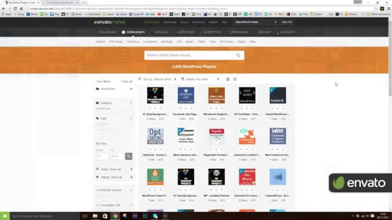 How to Get the Most from your Wordpress Site with CodeCanyon - YouTube