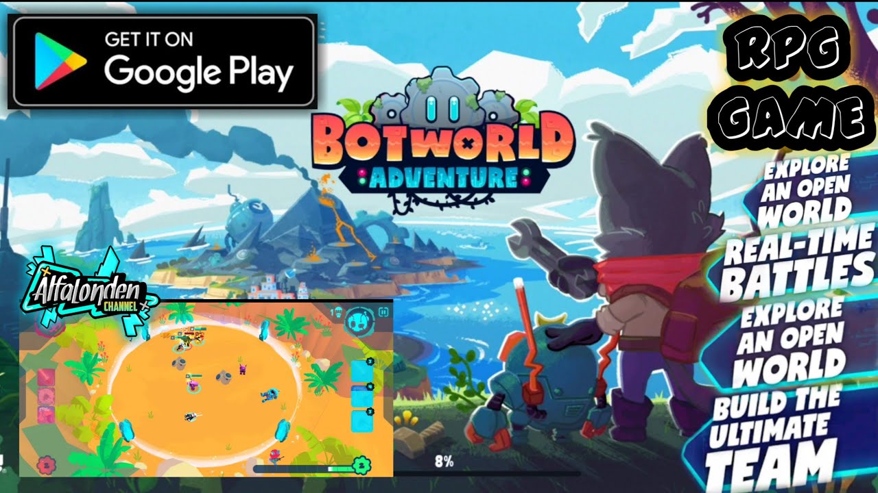 Bot World (early access) | game asyik ringan nice graphic #34 - YouTube