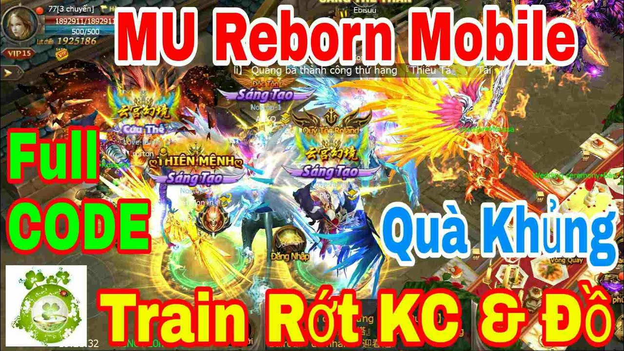 MU Reborn Mobile Open S32 Hôm Nay 17h00 Ngày 25/04 | Free Full VIP ...