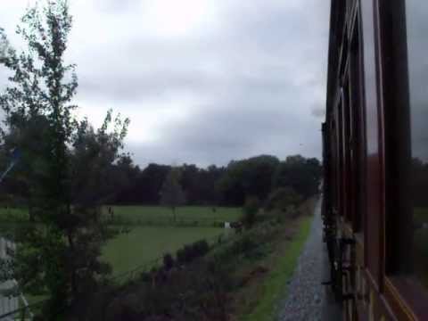 Train arriving at Robertsbridge Junction Station - YouTube