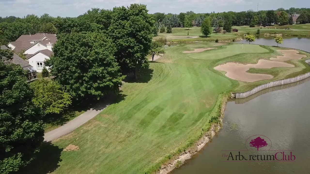 The Arboretum Golf Club Hole 5 - YouTube