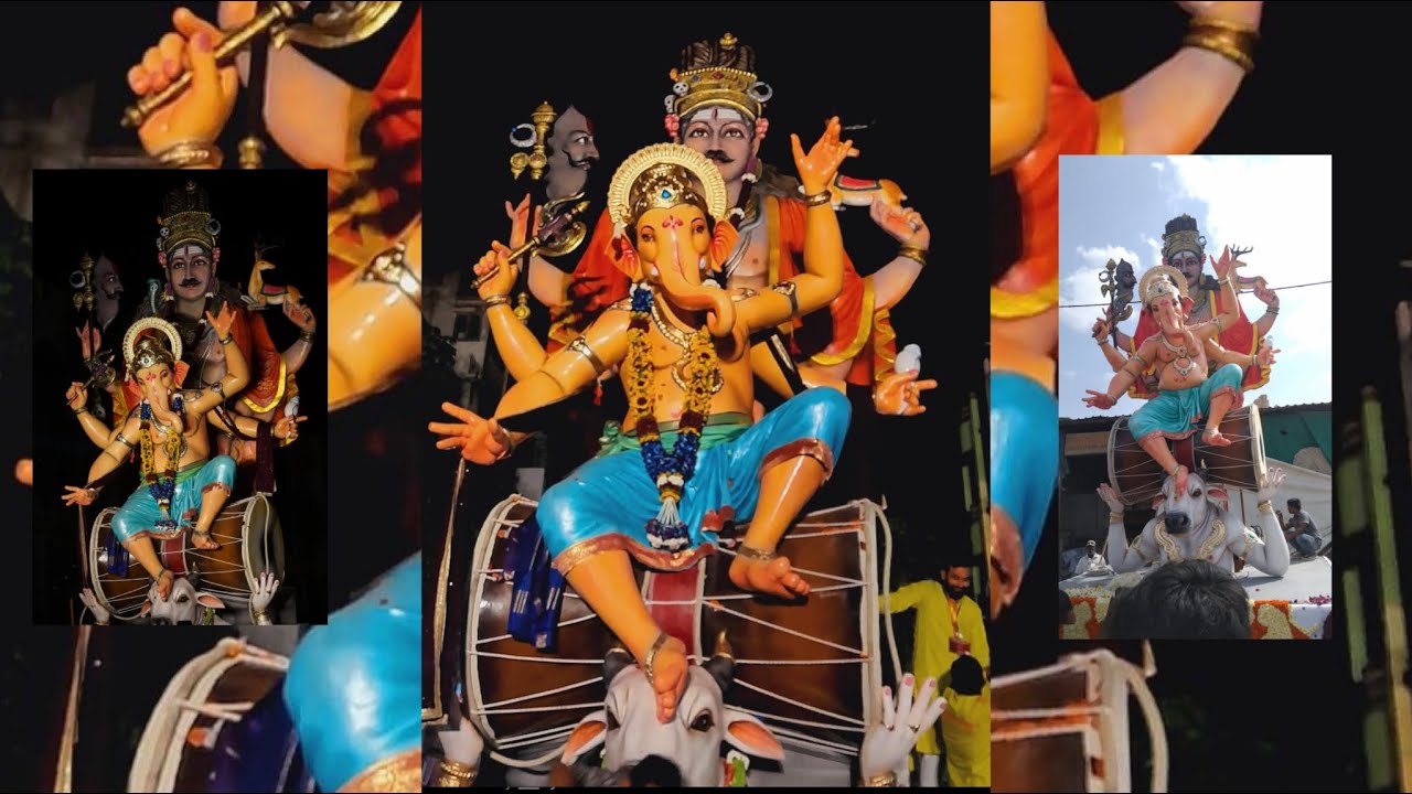 Kalupura Cha Raja || Biggest Ganpati Aagman 2023 || Dj Bhatt | Kalupura ...