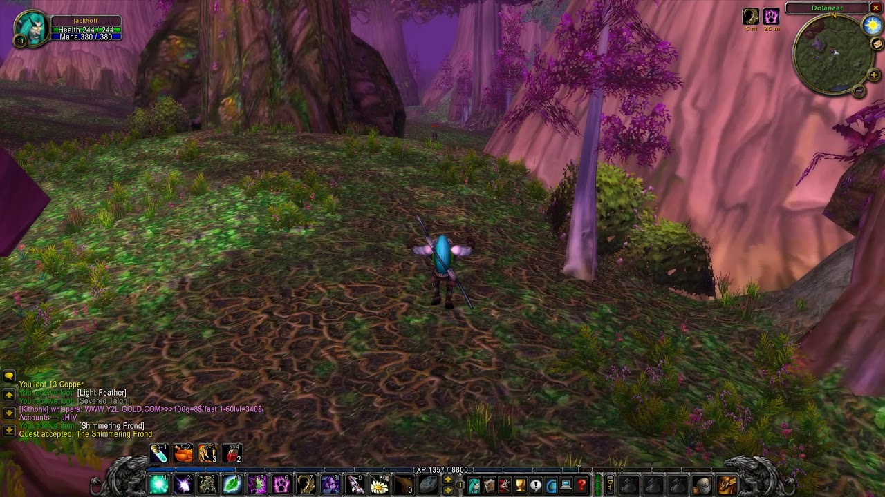 World of Warcraft: Teldrassil: The Shimmering Frond - YouTube