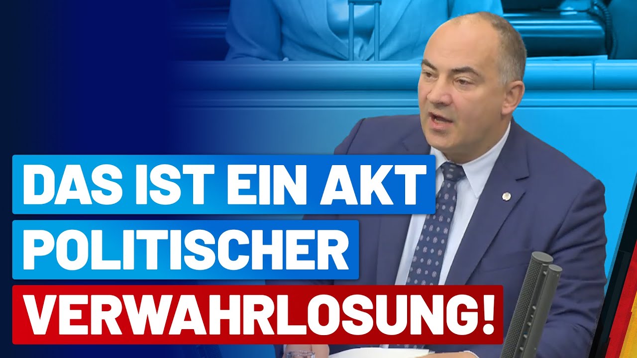 Die ist ein Akt politischer Verwahrlosung! - Steffen Janich - AfD ...