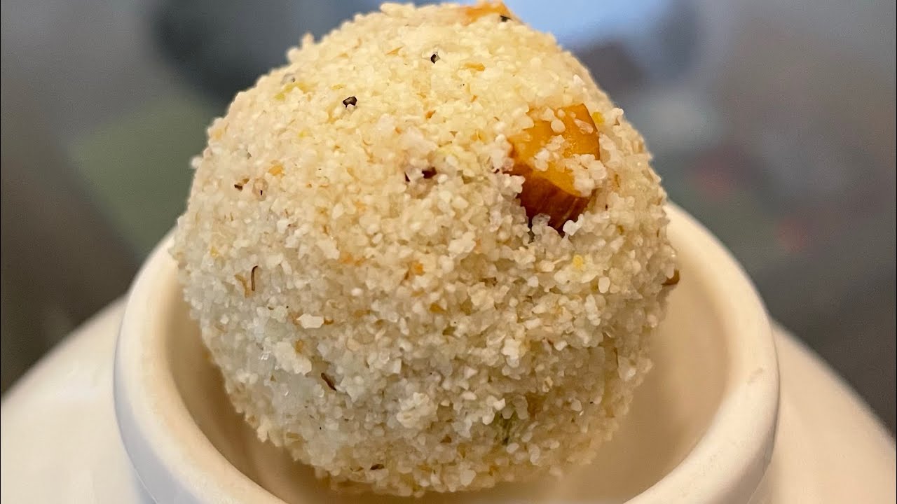 Rava/Sooji/Semolina Laddu - YouTube